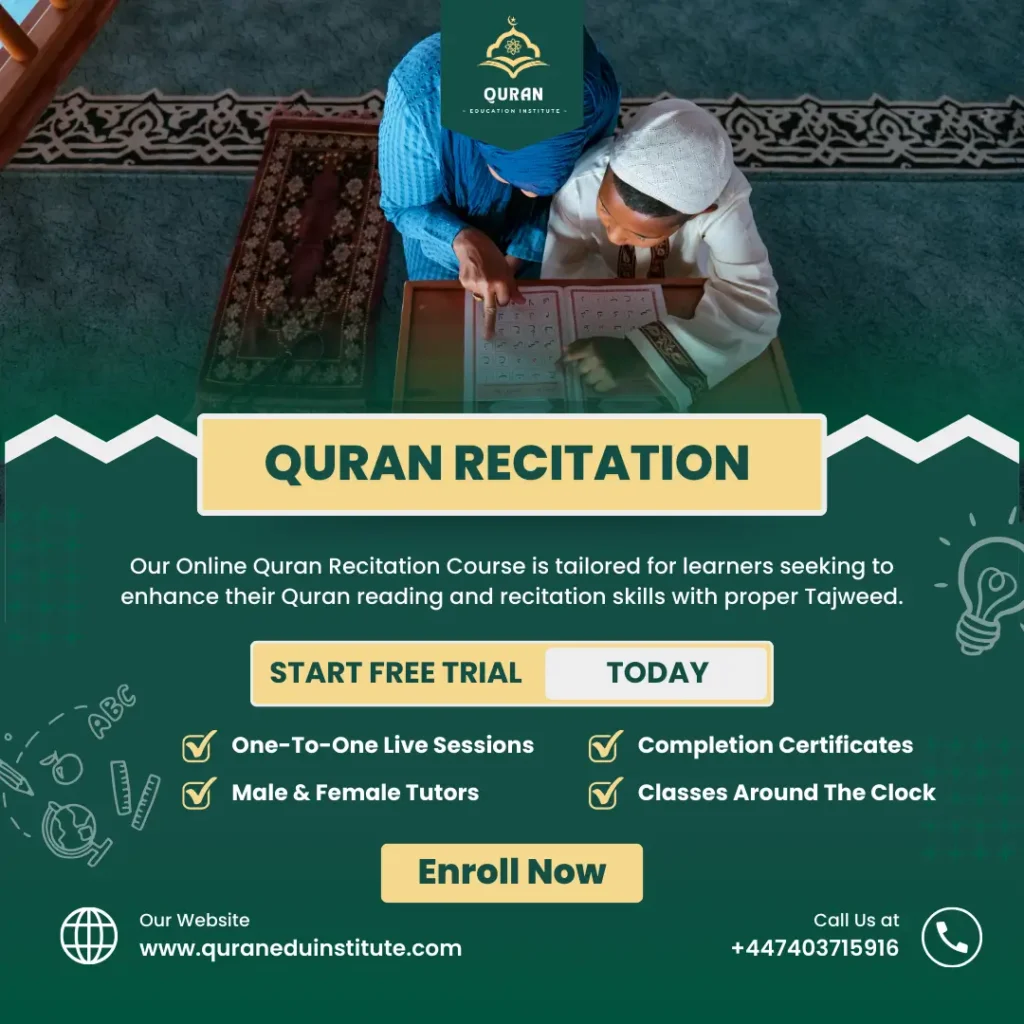 Online Quran Recitation Course – Quran Education Institute